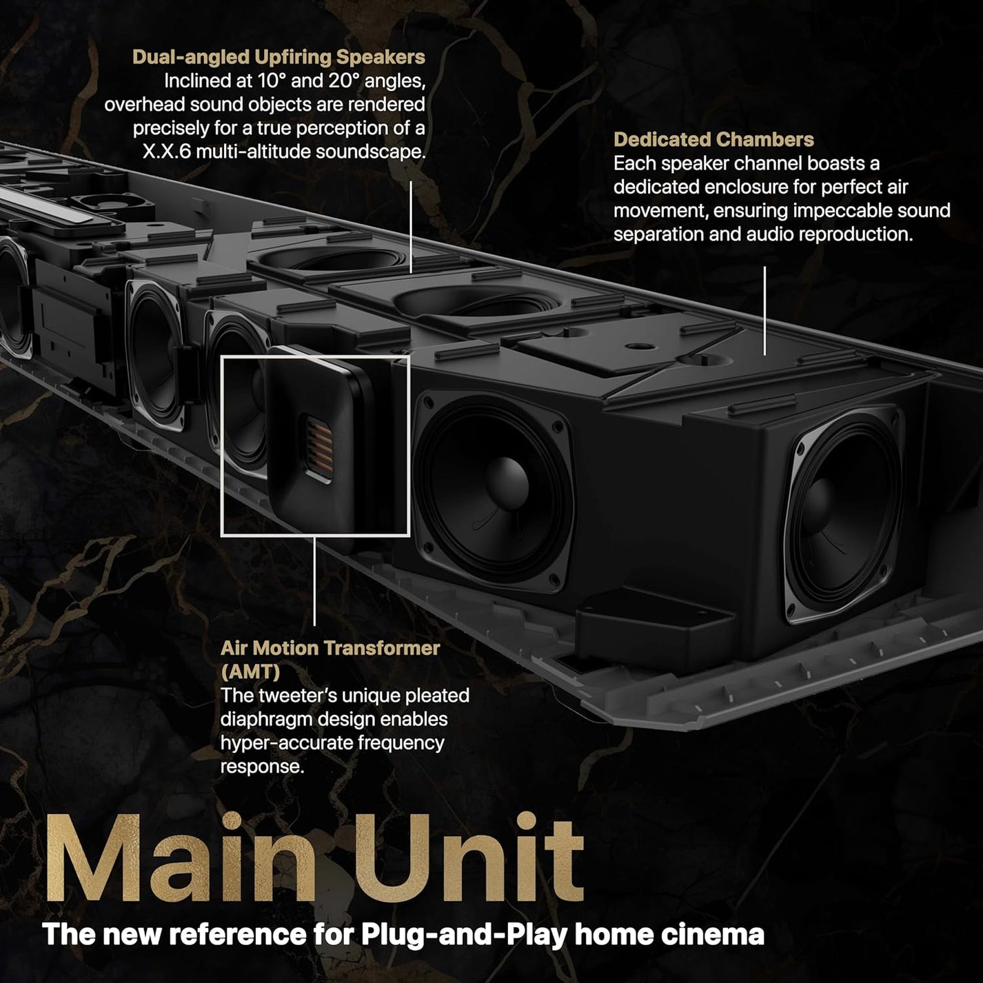 Nakamichi DRAGON Home Surround Sound System (With Dual 12" Subs)