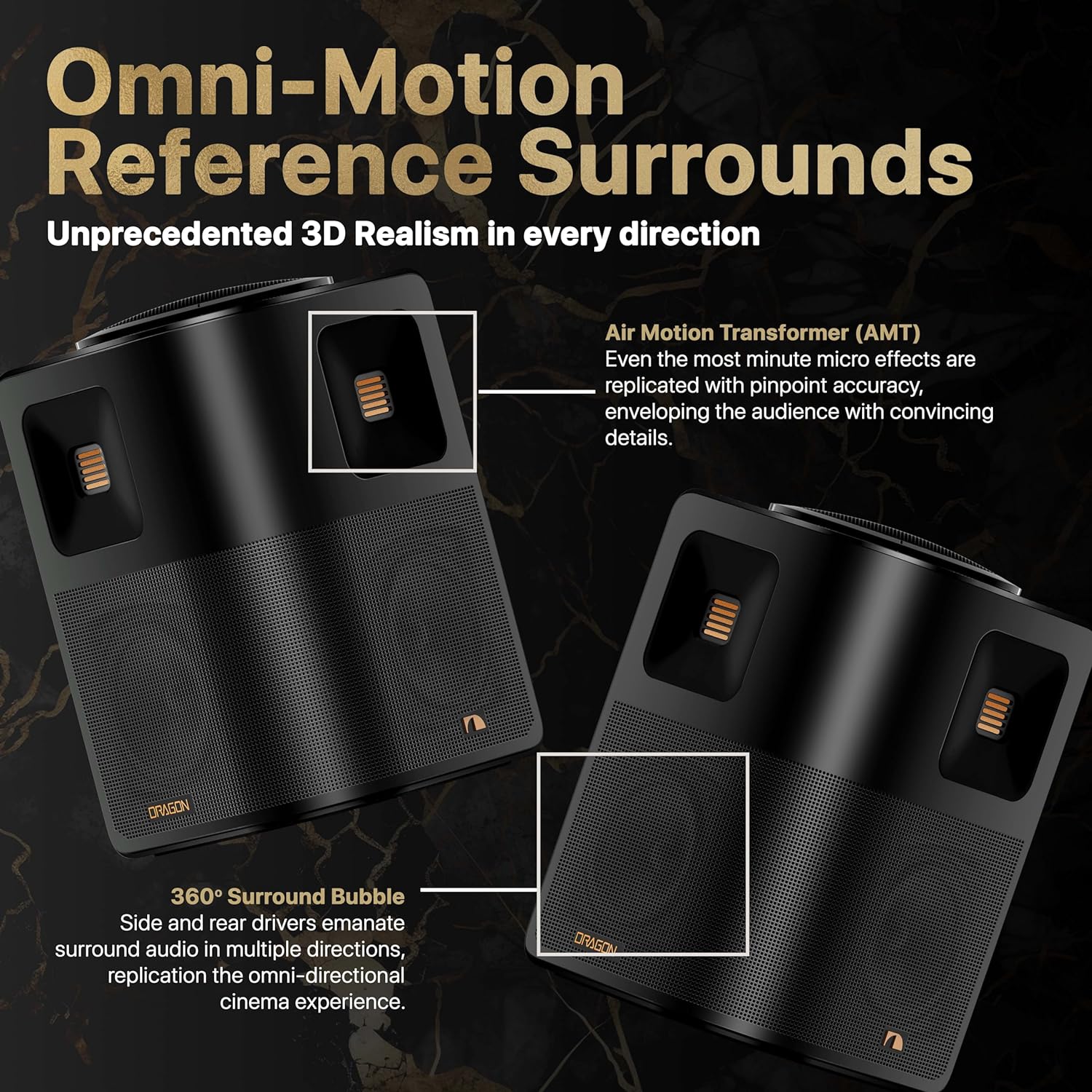 Nakamichi DRAGON Home Surround Sound System (With Dual 12" Subs)